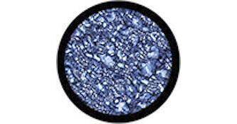 Rosco Standard Color Glass Spectrum Gobo #86732 Blue