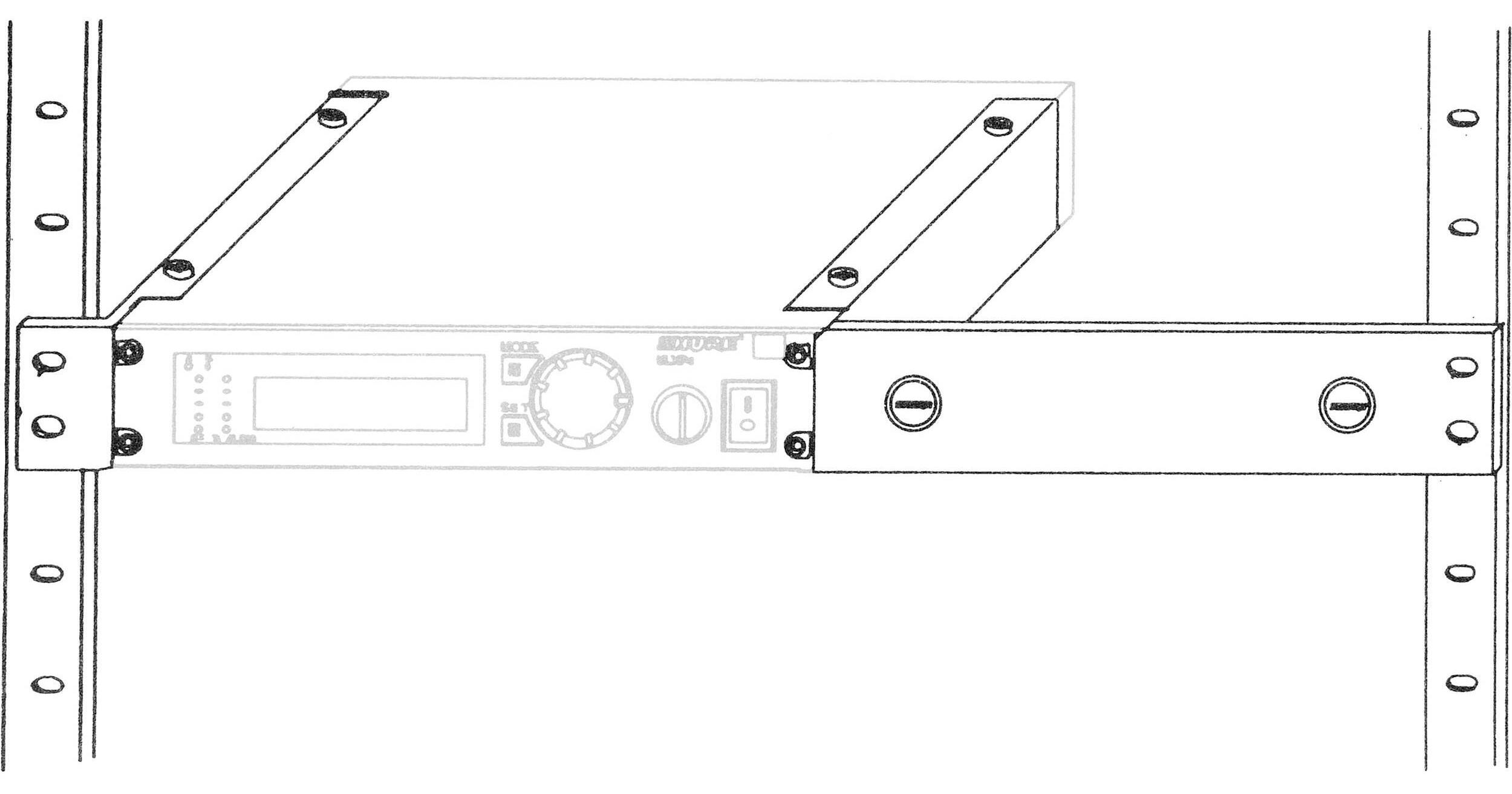 Shure UA506 Rack Mount UA506 B&H Photo Video