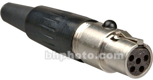 Switchcraft Tini-QG Mini XLR 5-Pin Female Cable Mount TA5FXPKG