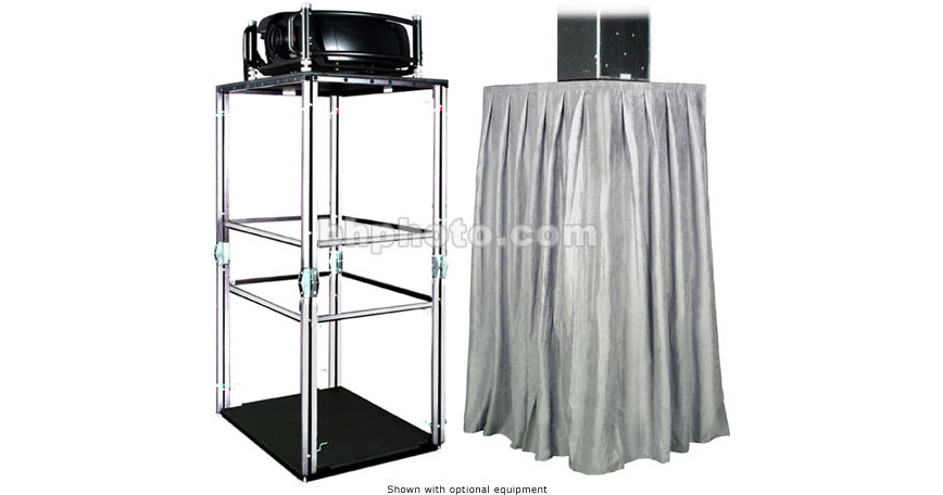 The Screen Works E-Z Fold Equipment Tower Kit (Velaire/Gray)
