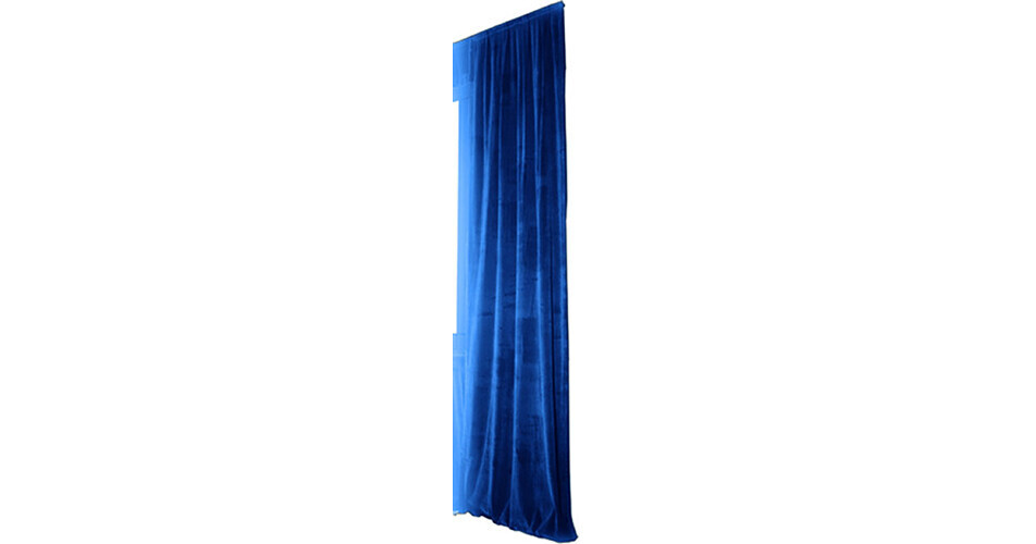 The Screen Works Truss Drapery Panel - 12x6' - Blue TDP126VBL