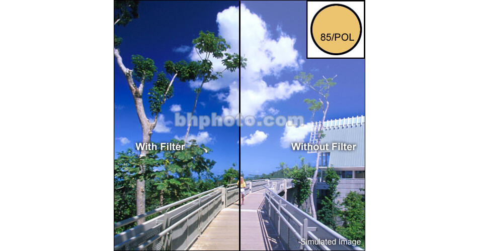 Tiffen 105mm Coarse Thread 85 Linear Polarizer Filter