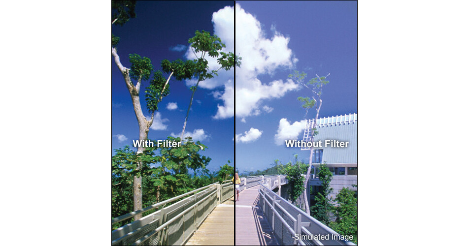 Tiffen 125mm Coarse Thread 85B Linear Polarizer Filter