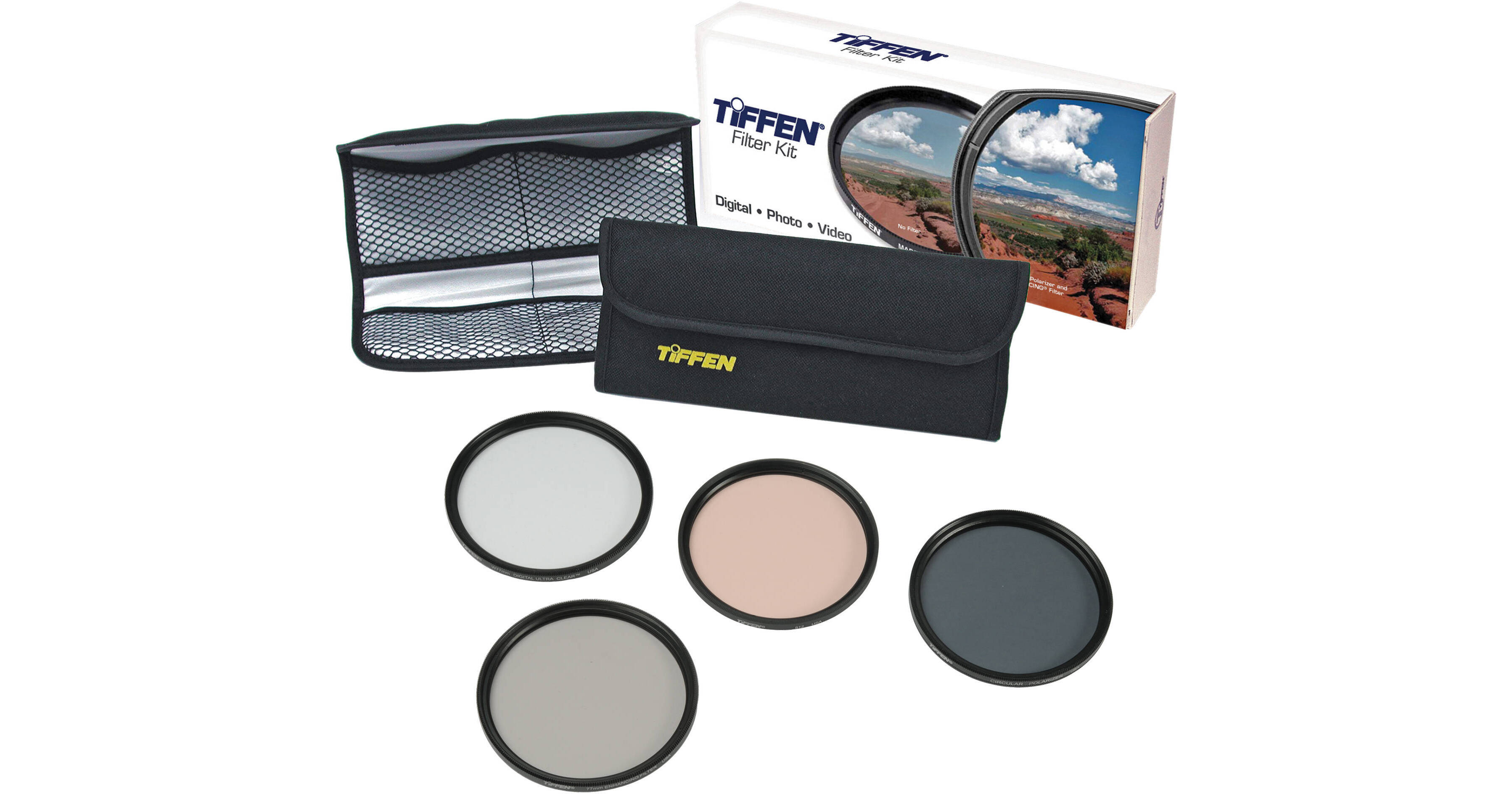 Tiffen 46mm Digital Enhancing Filter Kit 46DIGEFK B&H Photo Video