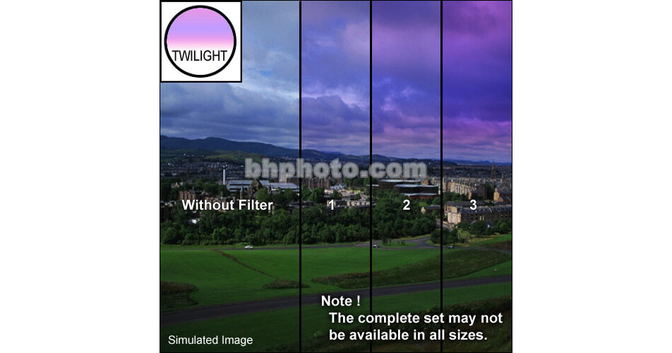 Tiffen 4 x 6" 2 Twilight Graduated Filter 64CGTW2V B&H Photo