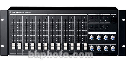 Toa Electronics D-911 - VCA Fader Unit for D-901 D-911 B&H Photo