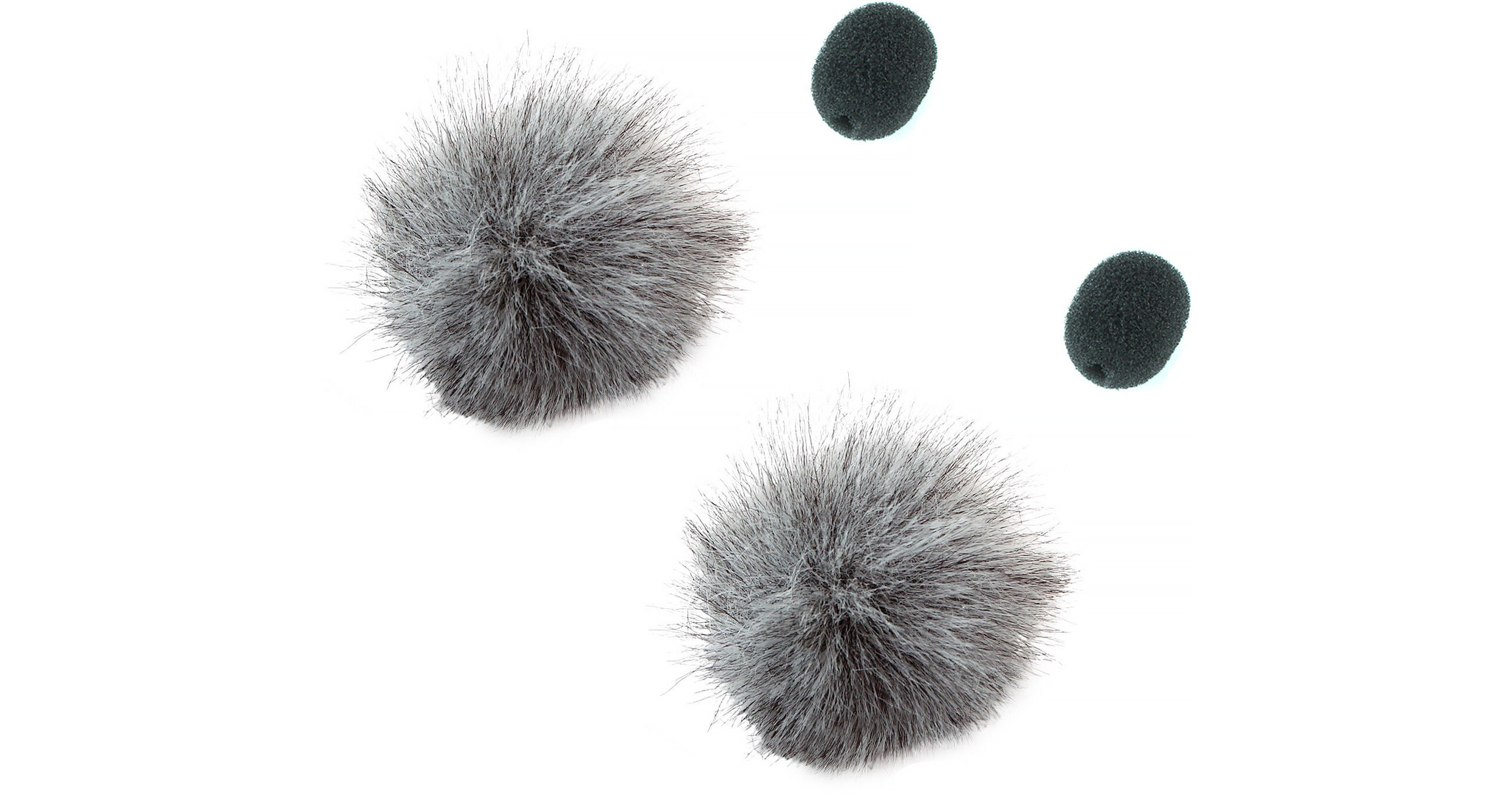 Eastwind Audio Lavalier Foam and Fur Shields LAV-FFWS-GY2 B&H