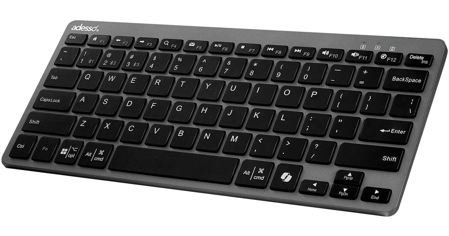 Adesso EasyTouch Wireless Keyboard with CoPilot AI WKB7000BB B&H