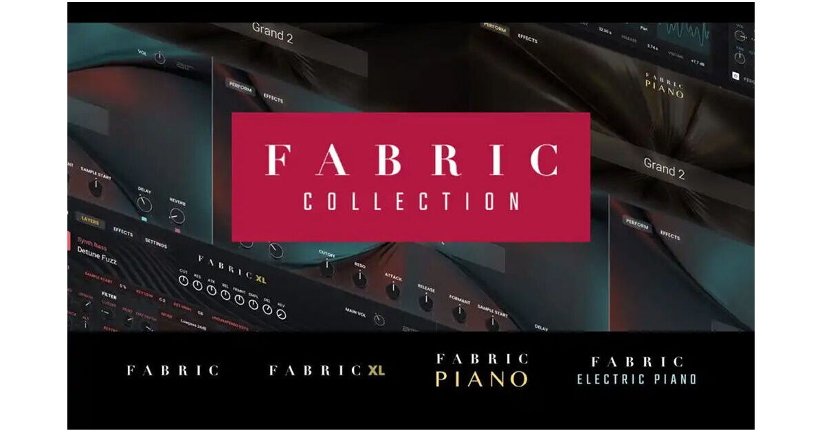 AIR Music Technology The Fabric Collecti THE FABRIC COLLECTION