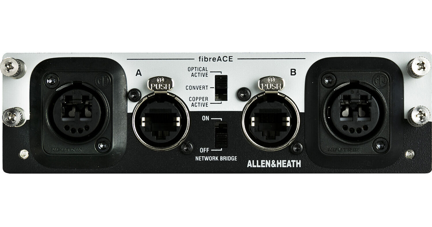 Allen & Heath Fiberace Audio Networking MADI AH-M-DL-GOPT-A B&H