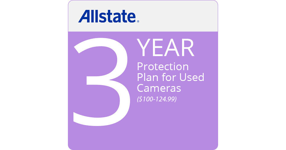 Allstate 3-Year Protection Plan for Used Cameras RD-DC0124R3E