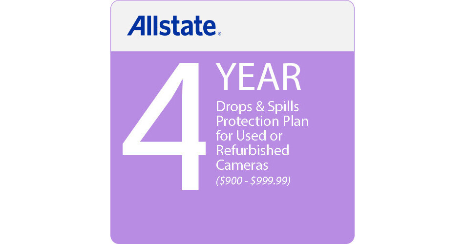 Allstate 4-Year Drops and Spills Protection Plan RD-DC0999R4A