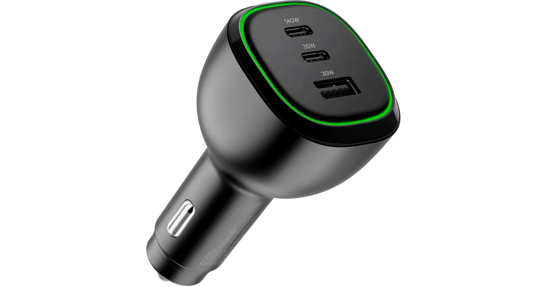 ALOGIC Rapid Power 3-Port USB Car Charger (165W) CRCA165C1 B&H
