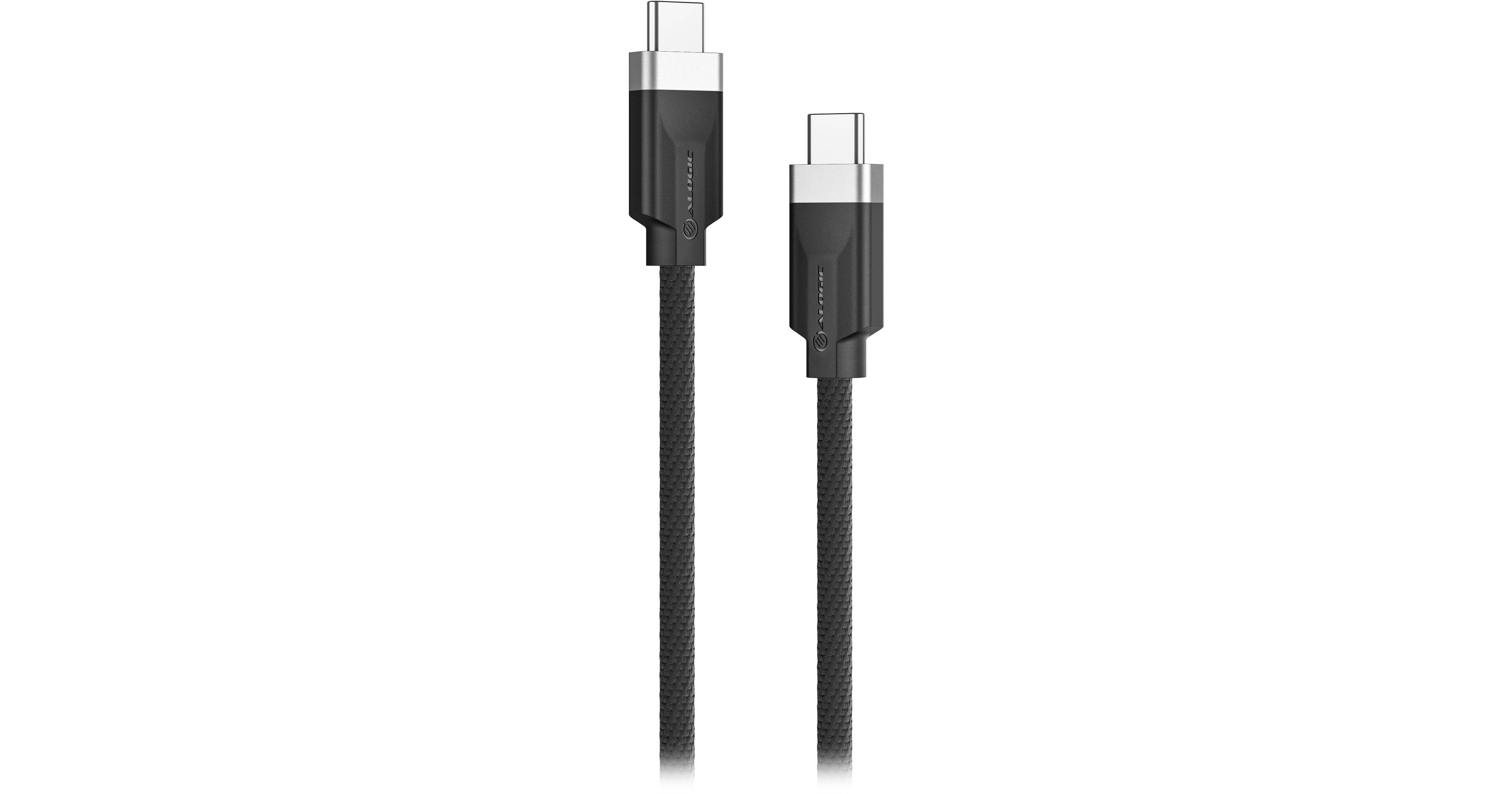 ALOGIC Fusion USB-C 3.2 Gen 2x2 Cable (3') FUSCC1-SGR B&H Photo