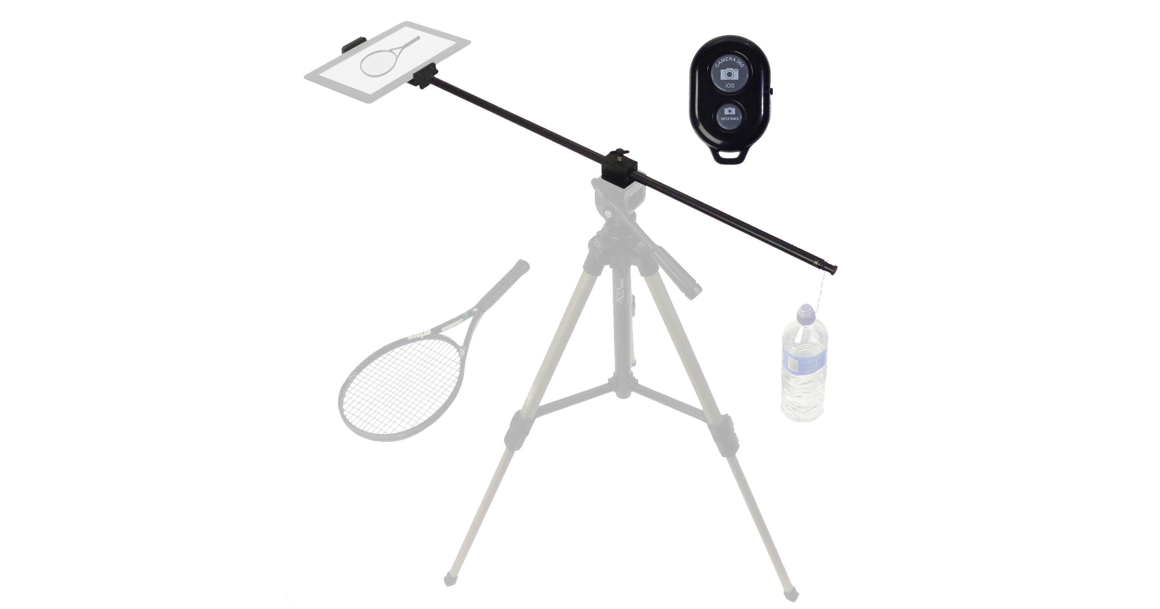 ALZO Horizontal Tablet Mount for Overhead Product Photography