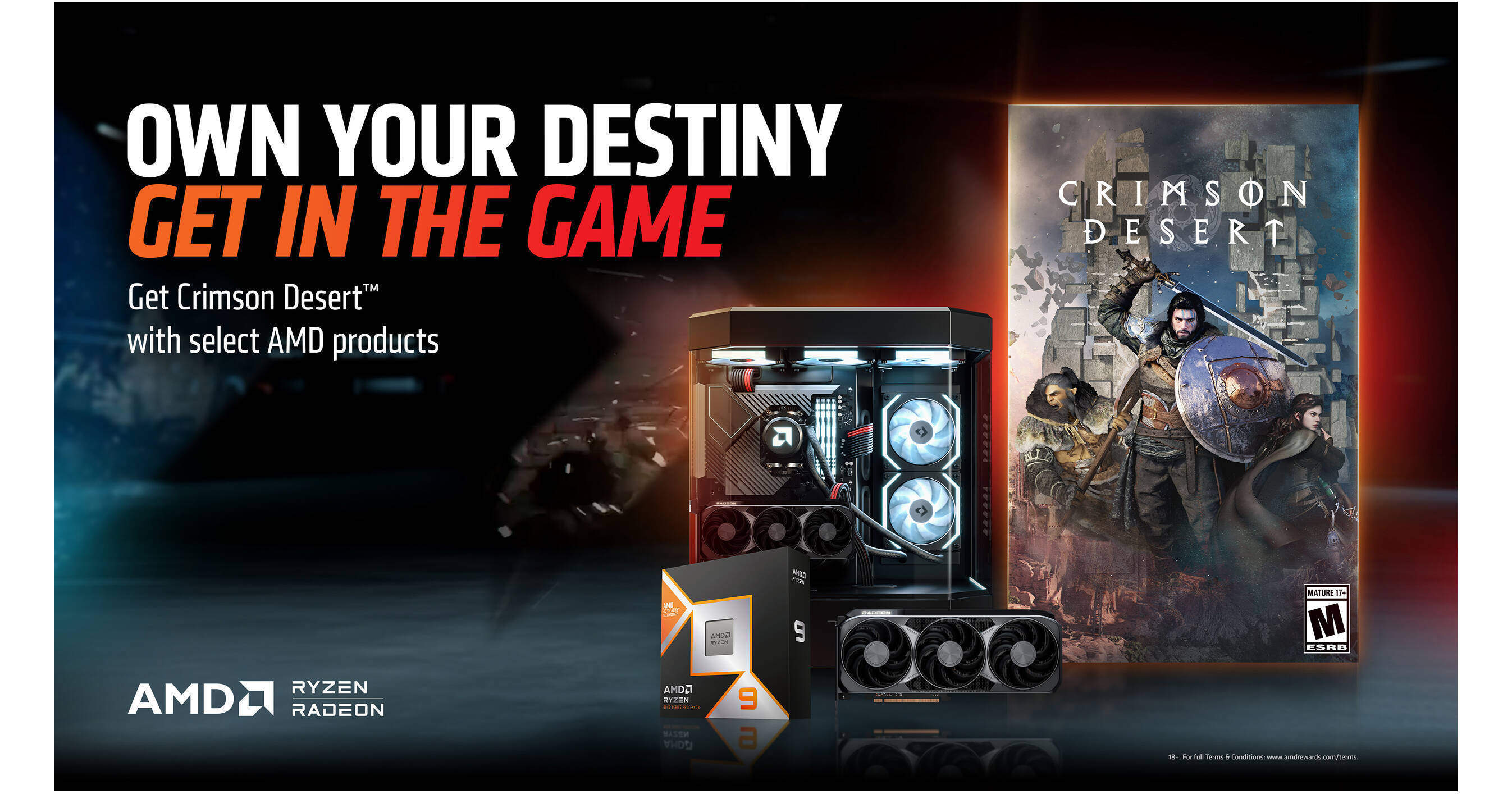 AMD Radeon RX 9000 Series Crimson Desert Game Bundle B&H Photo