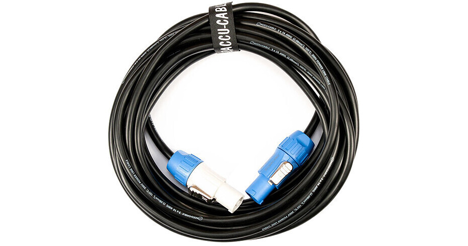 American DJ American DJ Powerlock Connector Link Cable Kit (25',