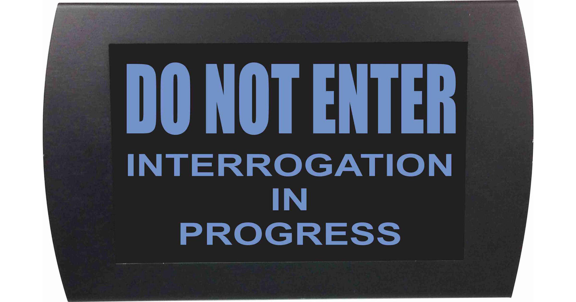 American Recorder DO NOT ENTER INTERROGATION IN OAS-2017M-BL B&H