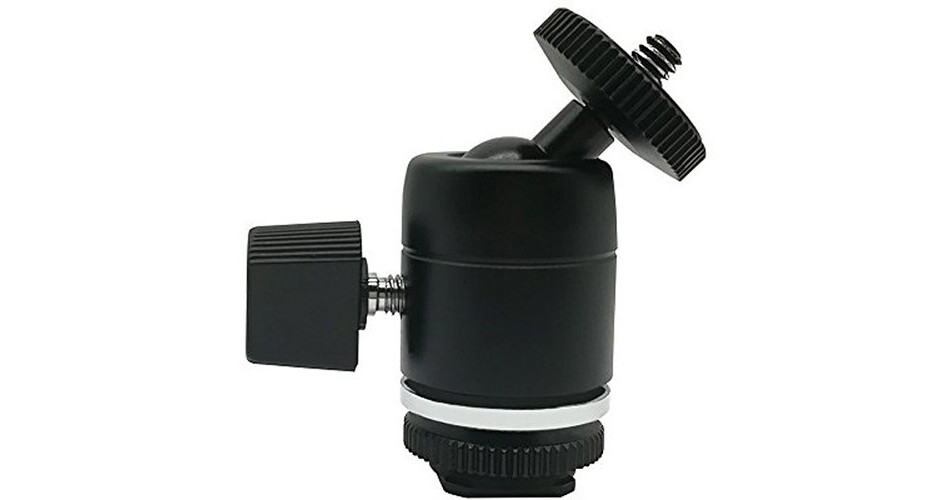 ANDYCINE Hot Shoe Mount Mini Ball Head A-HSM-02 B&H Photo Video