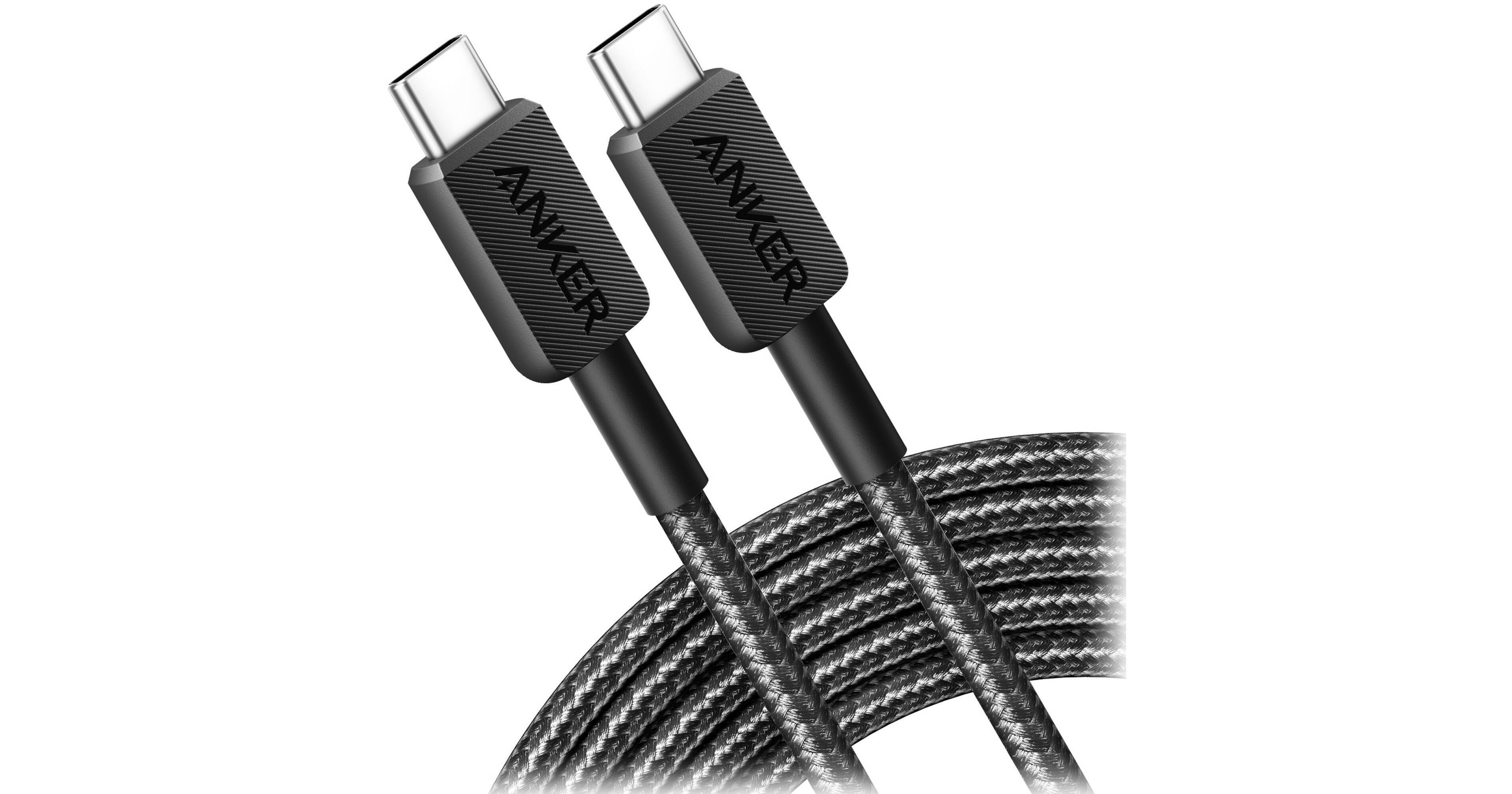Anker Braided USB-C to USB-C Cable (10') A81F7H11-1 B&H Photo