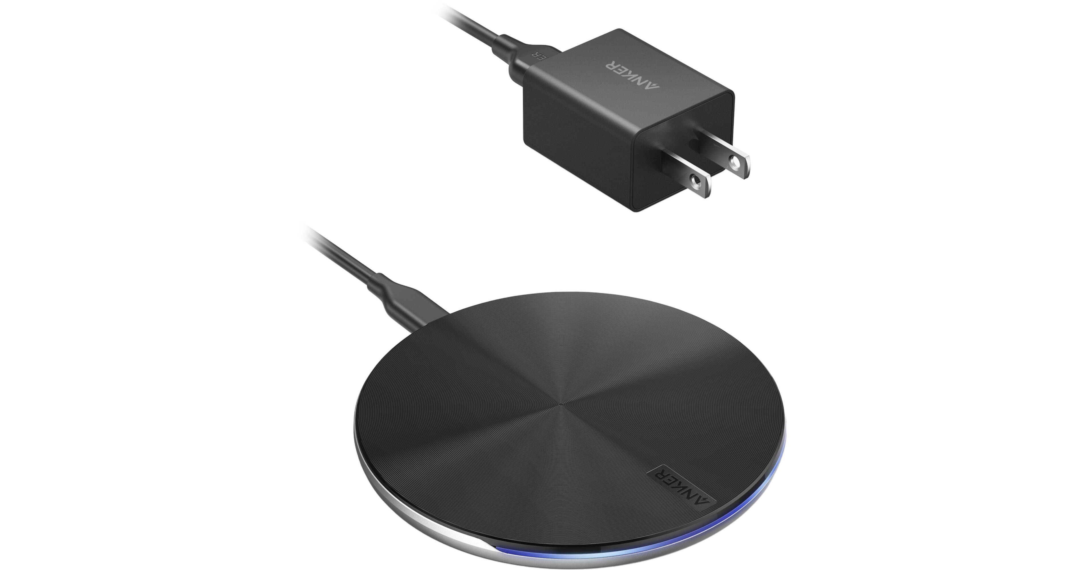 Anker Power Wave Wireless Charging Pad B2536J11-1 B&H Photo Video