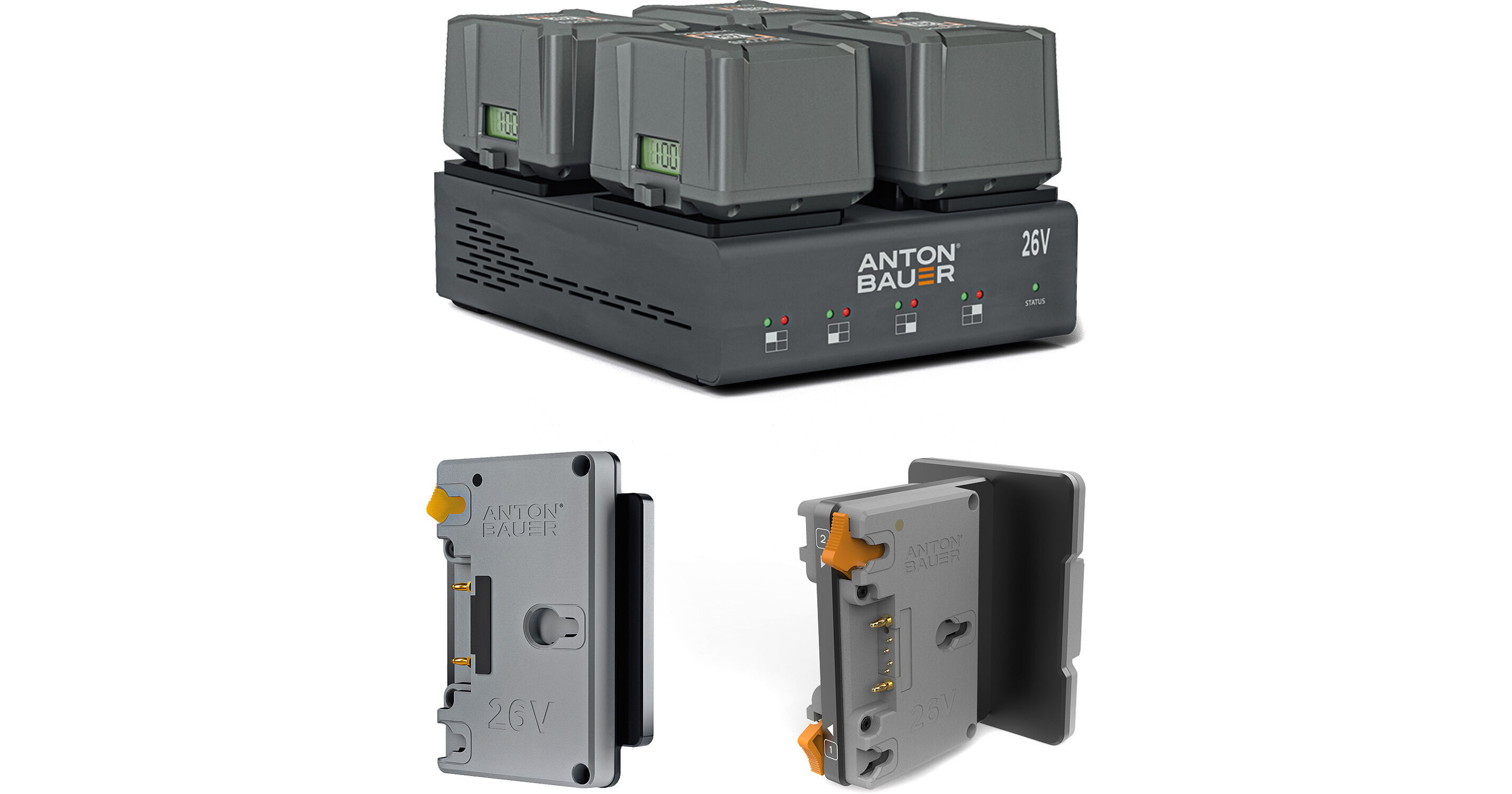 Anton/Bauer 98Wh 26V 4-Battery Starter Kit for ARRI 8275-0168