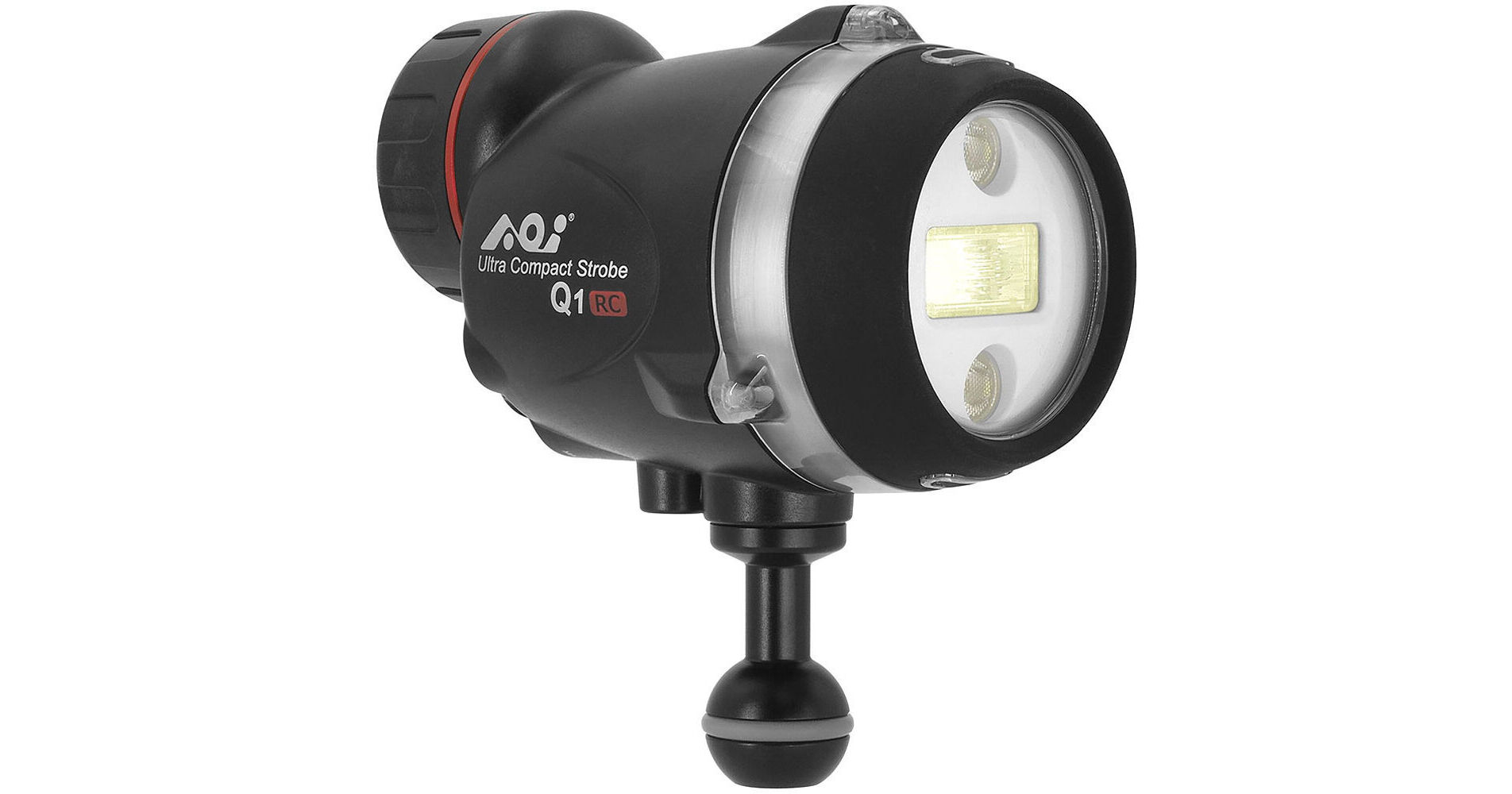 AOI Q1RC Ultracompact Underwater Strobe (Black) AOI-UCS-Q1RC-BLK