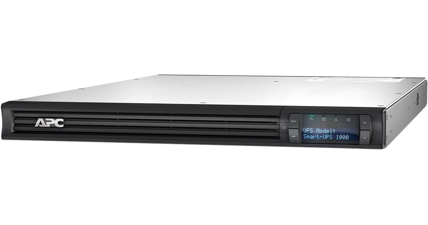 APC SMT1000RM1U Smart-UPS Battery Backup & Surge SMT1000RM1U B&H