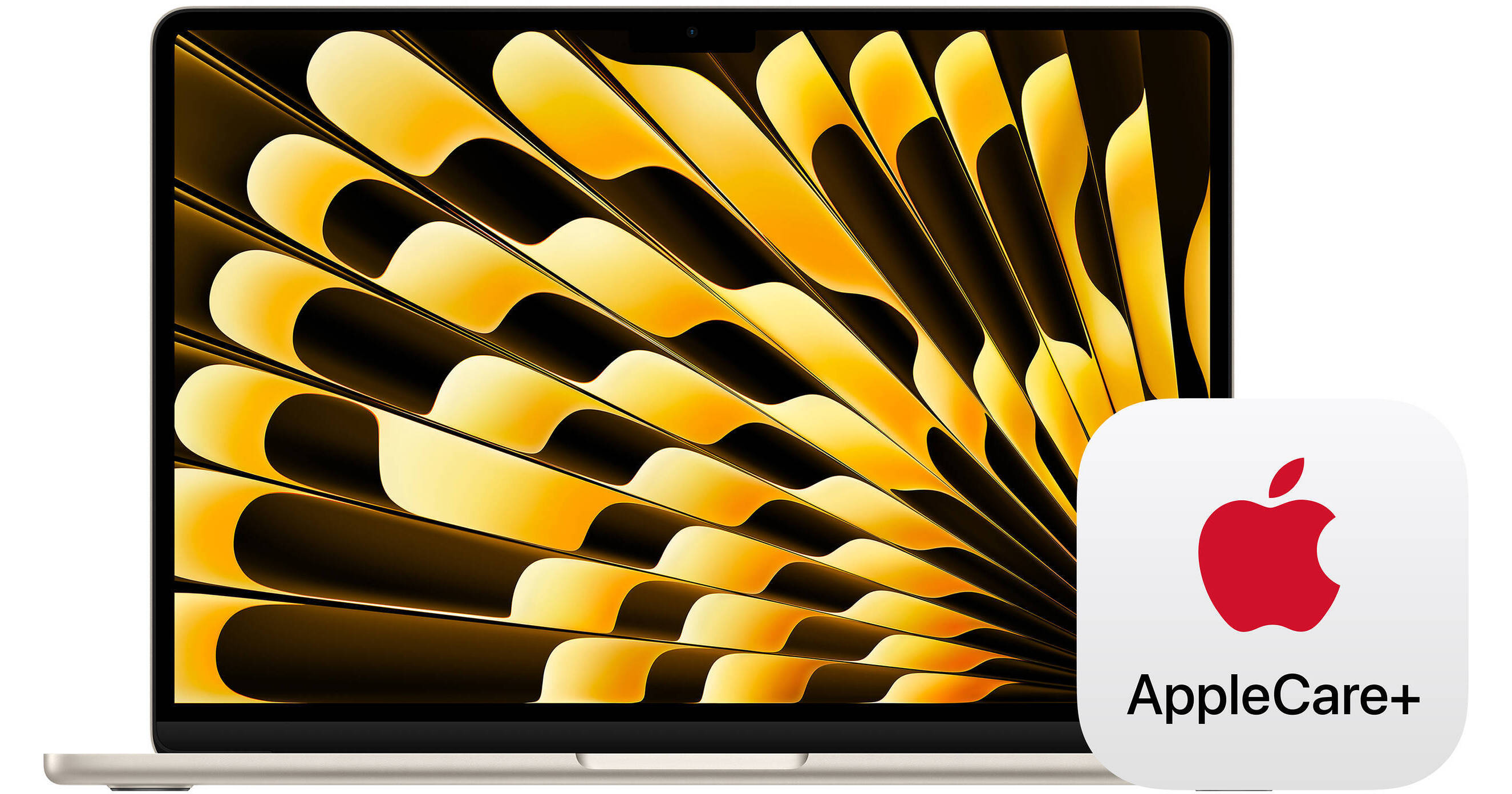 Apple 13" MacBook Air Kit with AppleCare+ (M4, Starlight) B&H