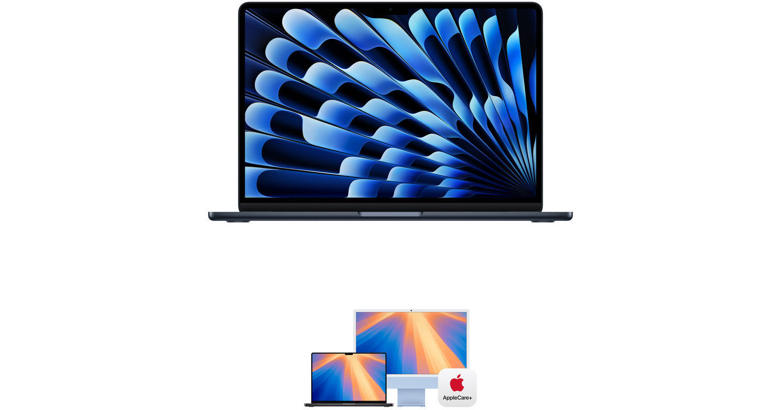 Apple 13" MacBook Air Kit with AppleCare+ (M4, Midnight) B&H