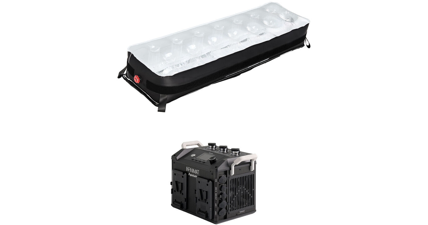 Aputure INFINIMAT LED with Clear Softbox & 400W AP10039AC7 B&H