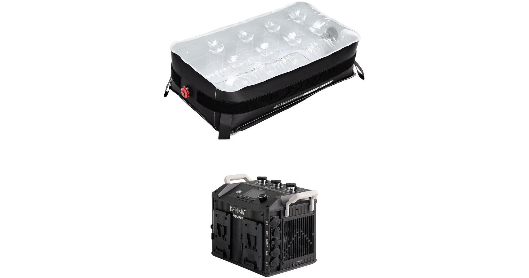 Aputure INFINIMAT LED with Clear Softbox & 400W AP10039ACA B&H