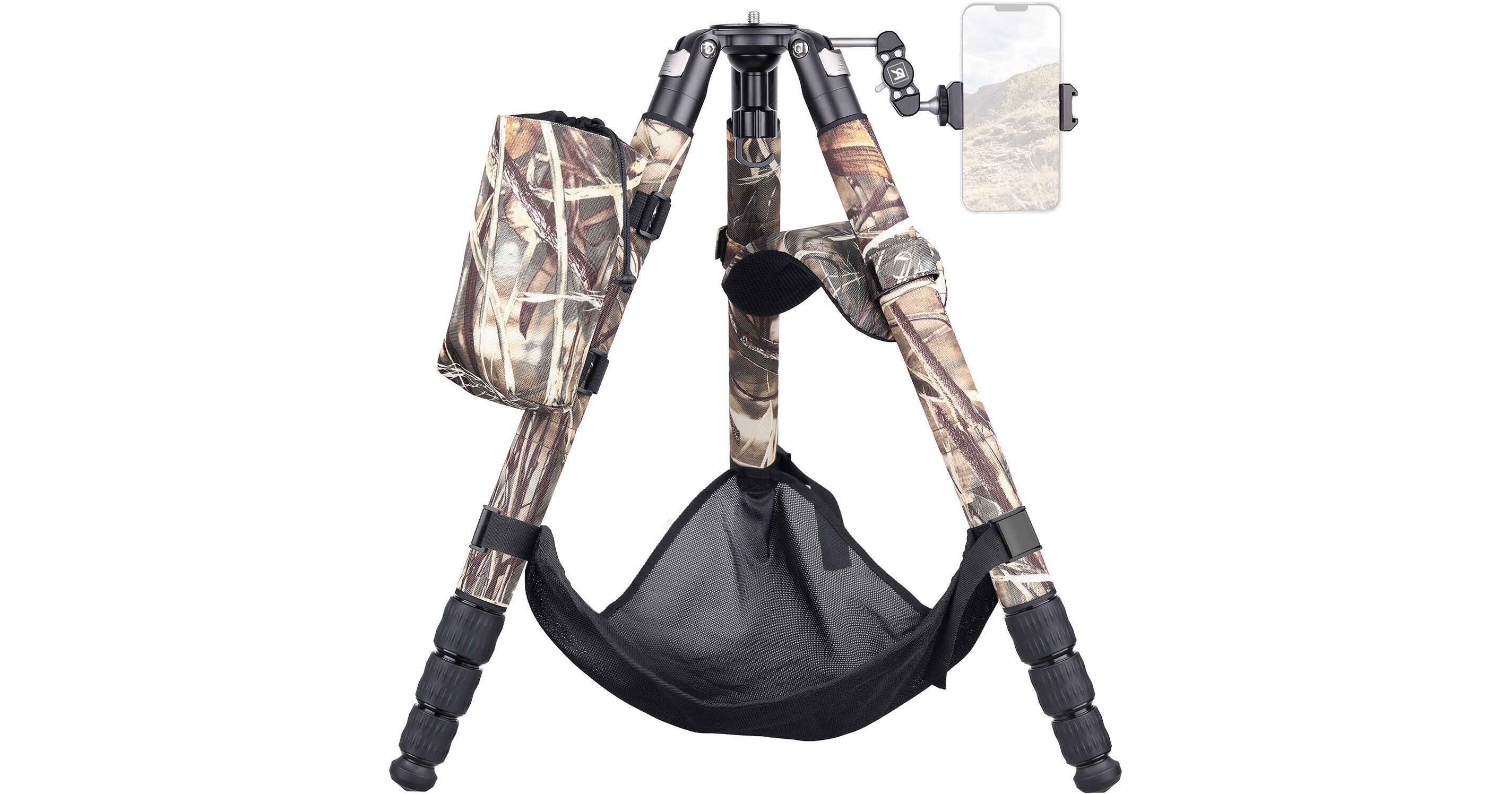 ARTCISE AS80CH Carbon Fiber Tripod with 65mm Bowl, AS80CH+MA B&H