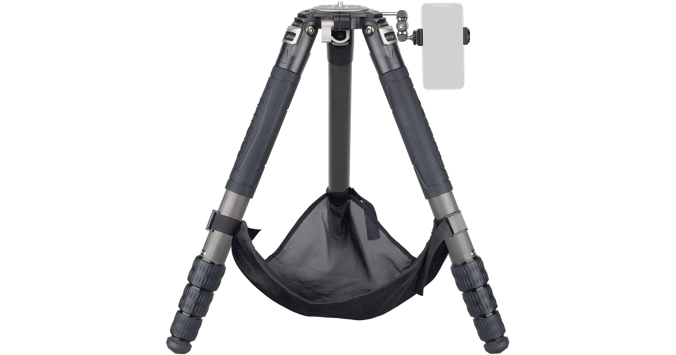 ARTCISE AS95C+MA Carbon Fiber Tripod with 75mm Bowl, AS95C+MA