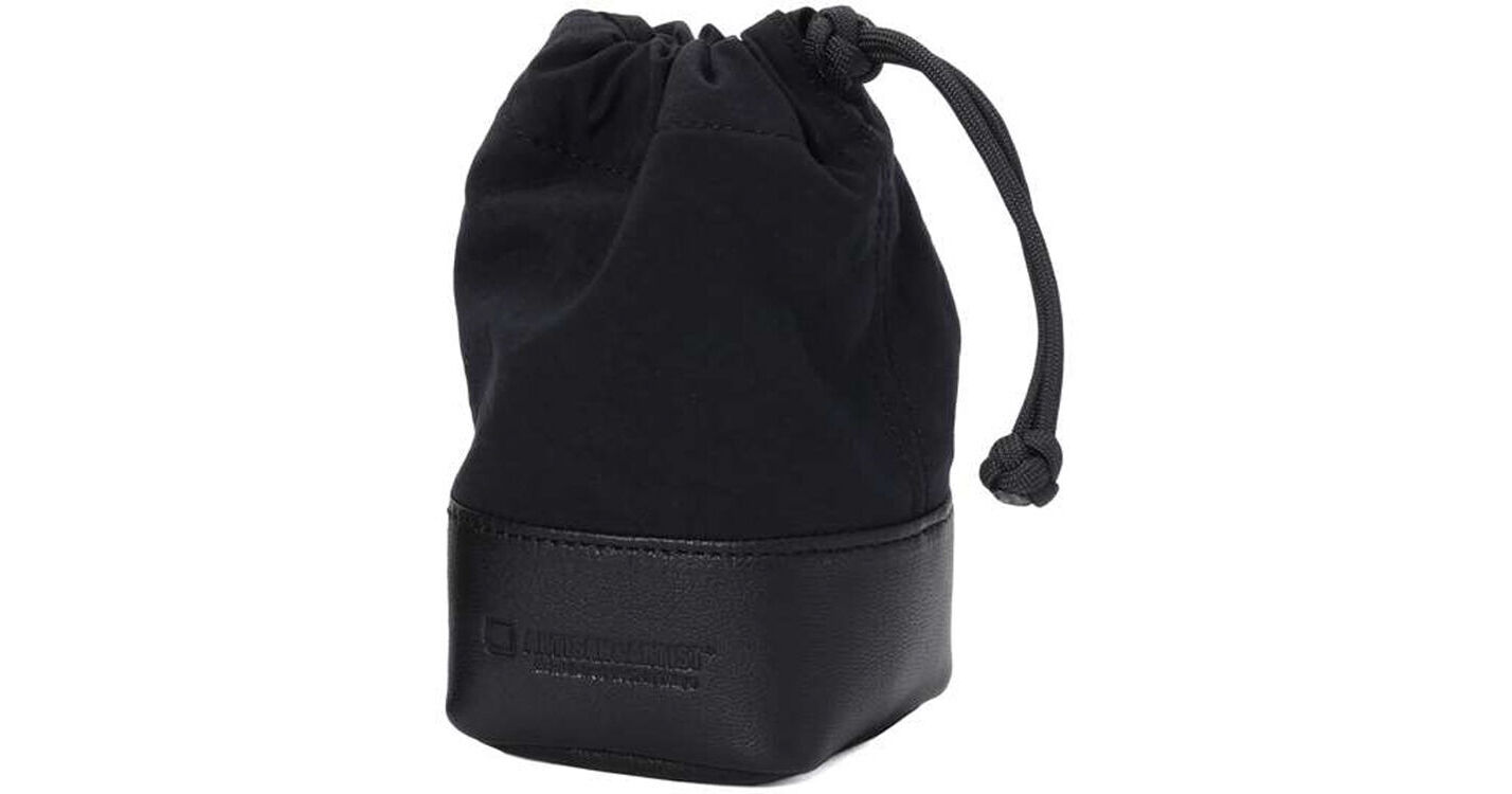 Artisan & Artist Fabric and Leather Lens Pouch ACAMLP120BKBK B&H