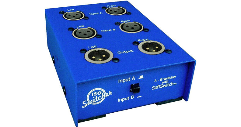 ARX Audibox ISO Switcher Stereo Input Selector ISO SWITCHER B&H
