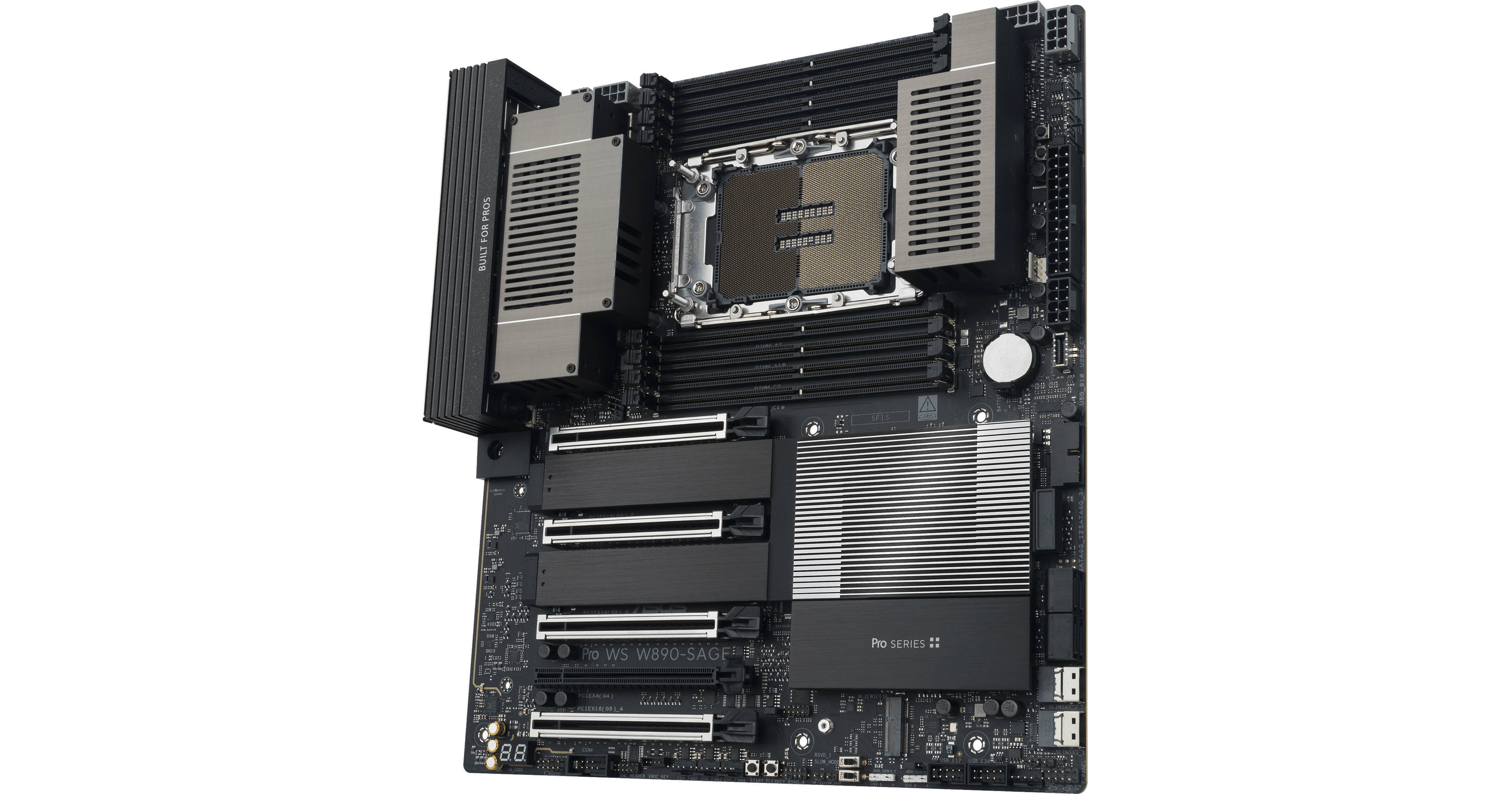 ASUS Pro WS W890E-SAGE LGA 4710-2 CEB PRO WS W890-SAGE B&H Photo
