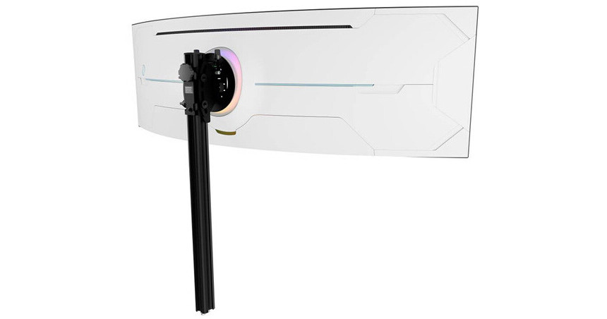 Atdec Post Mounted Heavy-Duty Mount (Black) AWMS-BT75-H-B B&H