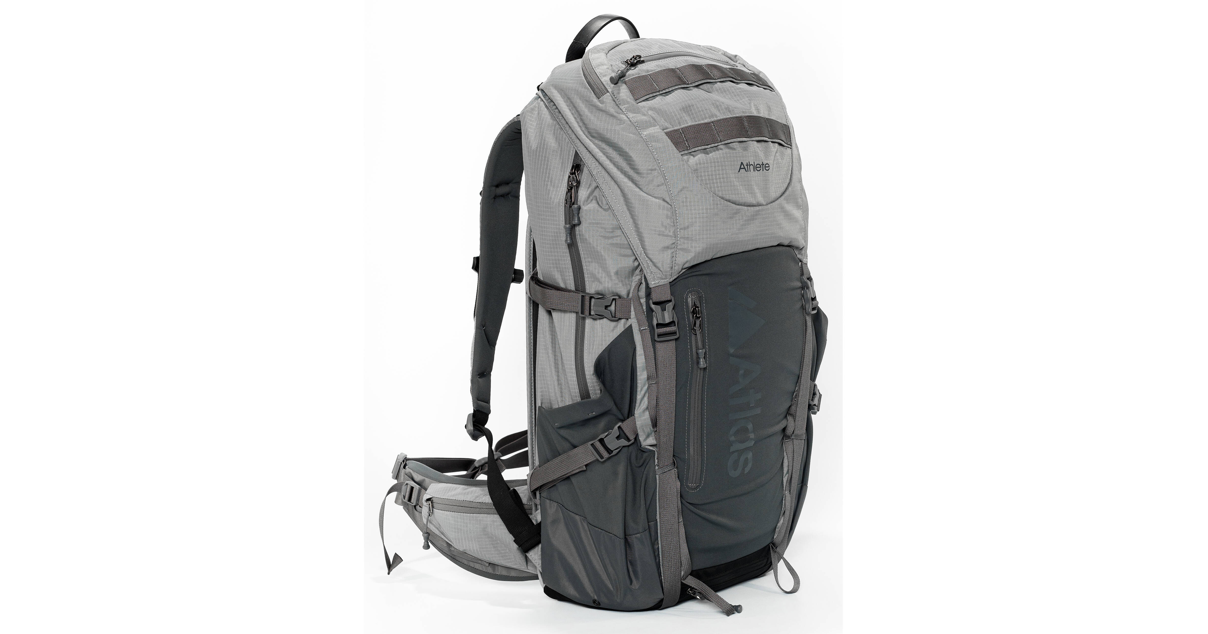 AtlasPacks Athlete Camera Backpack (Gray, Large) LATH-GRAY B&H