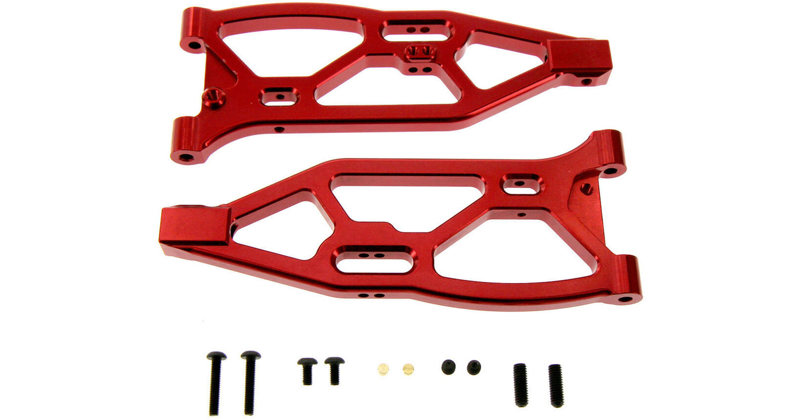 Atomik RC Front Lower Arm for the Arrma Kraton 6S BLX (Red)