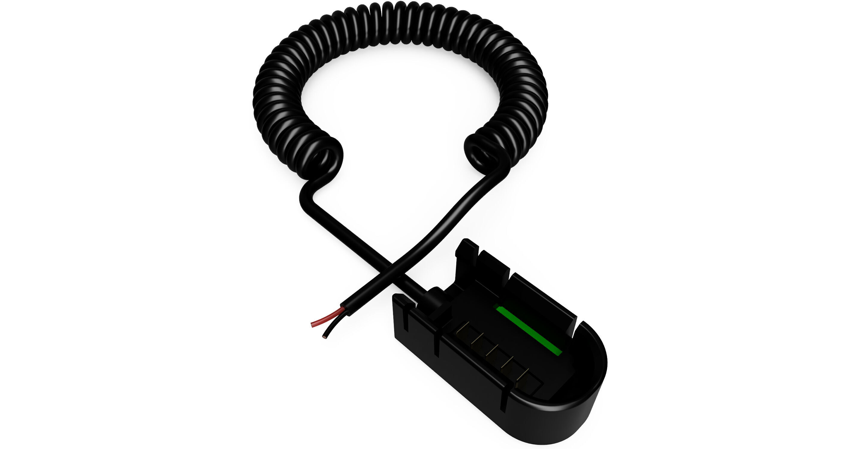 AUDIOROOT 2-Conductor Battery Output Coiled Cable ECOIL-OUT B&H