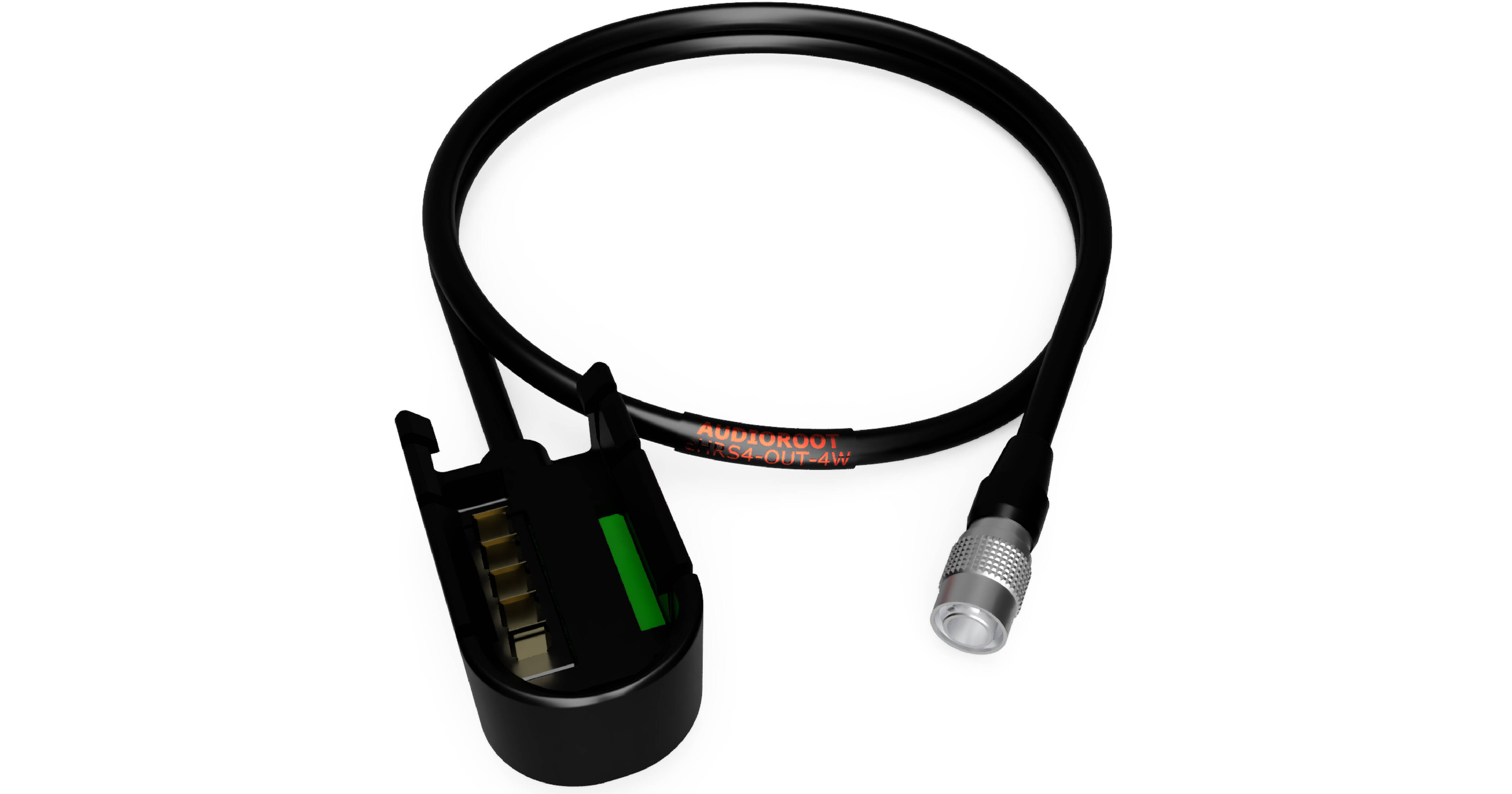 AUDIOROOT 4-Conductor 4-Pin Hirose Battery Output EHRS4-OUT-4W