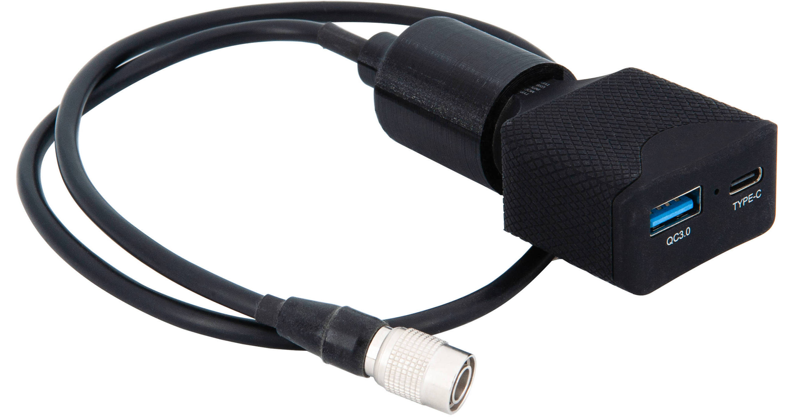 AUDIOROOT 10-24V 4-Pin Hirose Male to USB-C & USB-A EUSB-C-HRS4