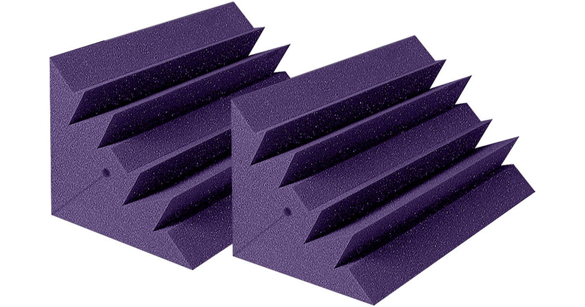 Auralex LENRD Bass Traps (Purple, 2-Pack) LENPUR_PR B&H Photo