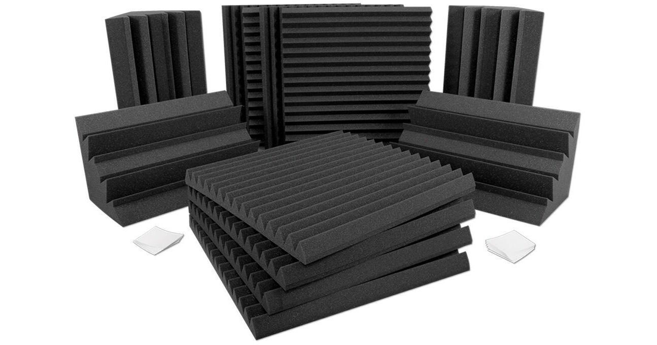 Auralex Studio Starter Kit with 8 Studiofoam Wedges, 4 STARTROOM