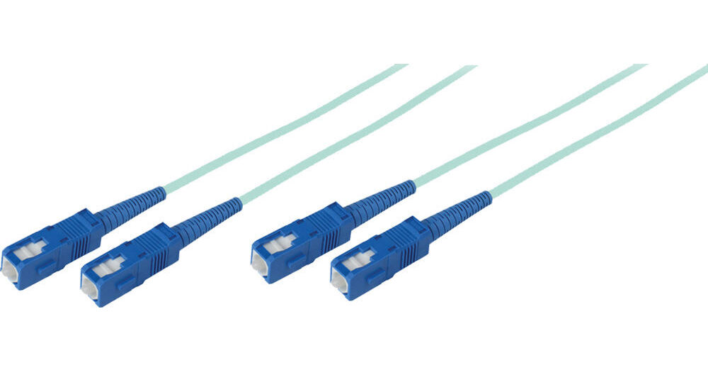 Avenview 50/125µm Fiber Optic Multimode Duplex SC FO-MMD-SC-SC-3