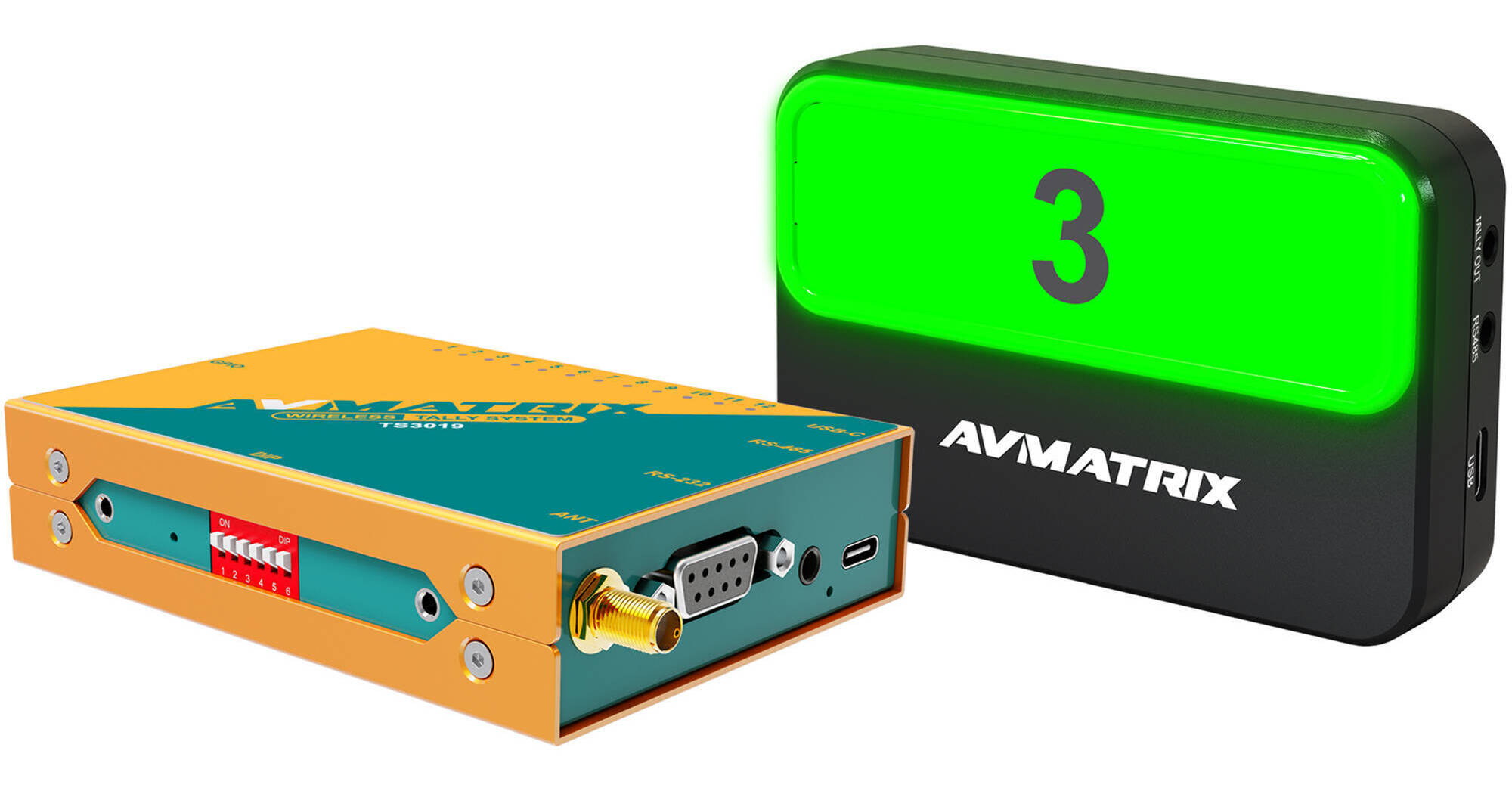 AVMATRIX Wireless Multi-Camera Tally Light System TS3019-6 B&H