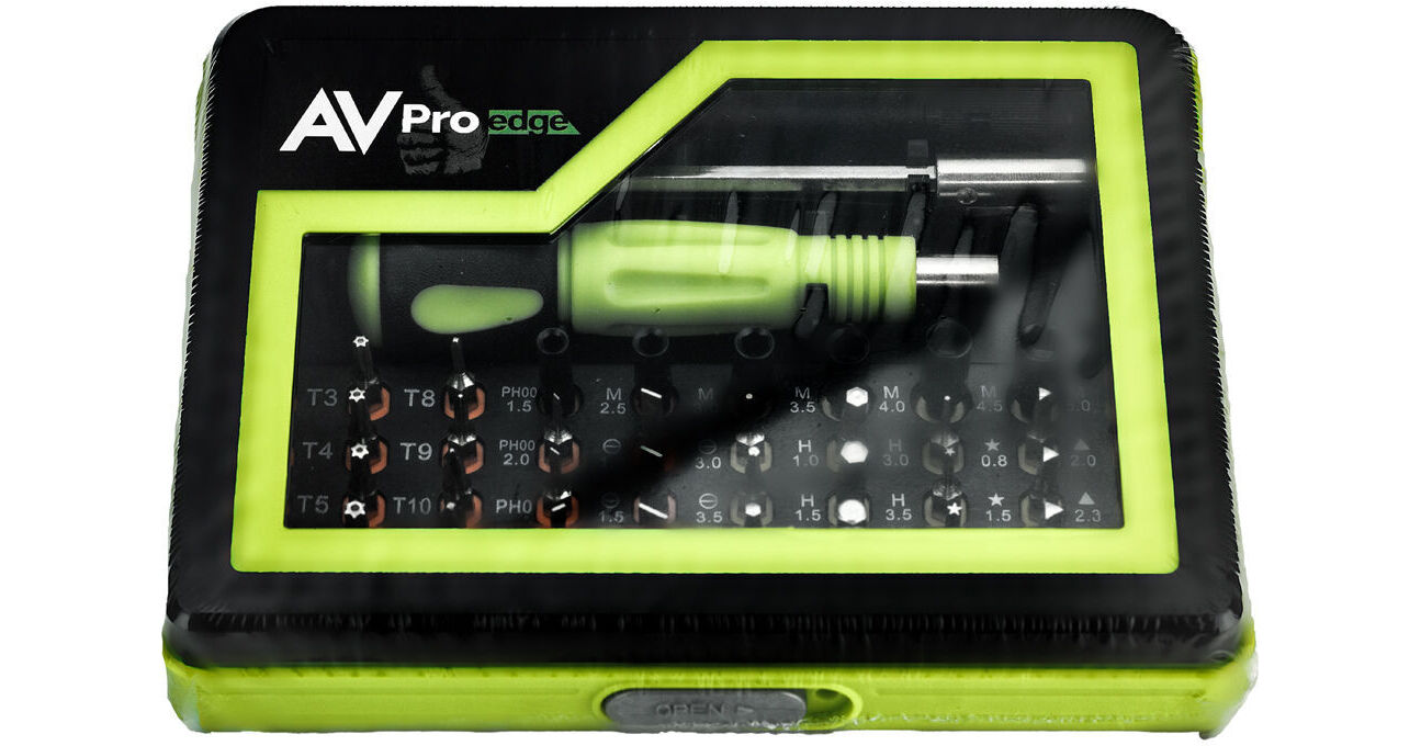 AVPro Edge 50-Piece Screwdriver Tool Kit AC-TOOL-KIT B&H Photo