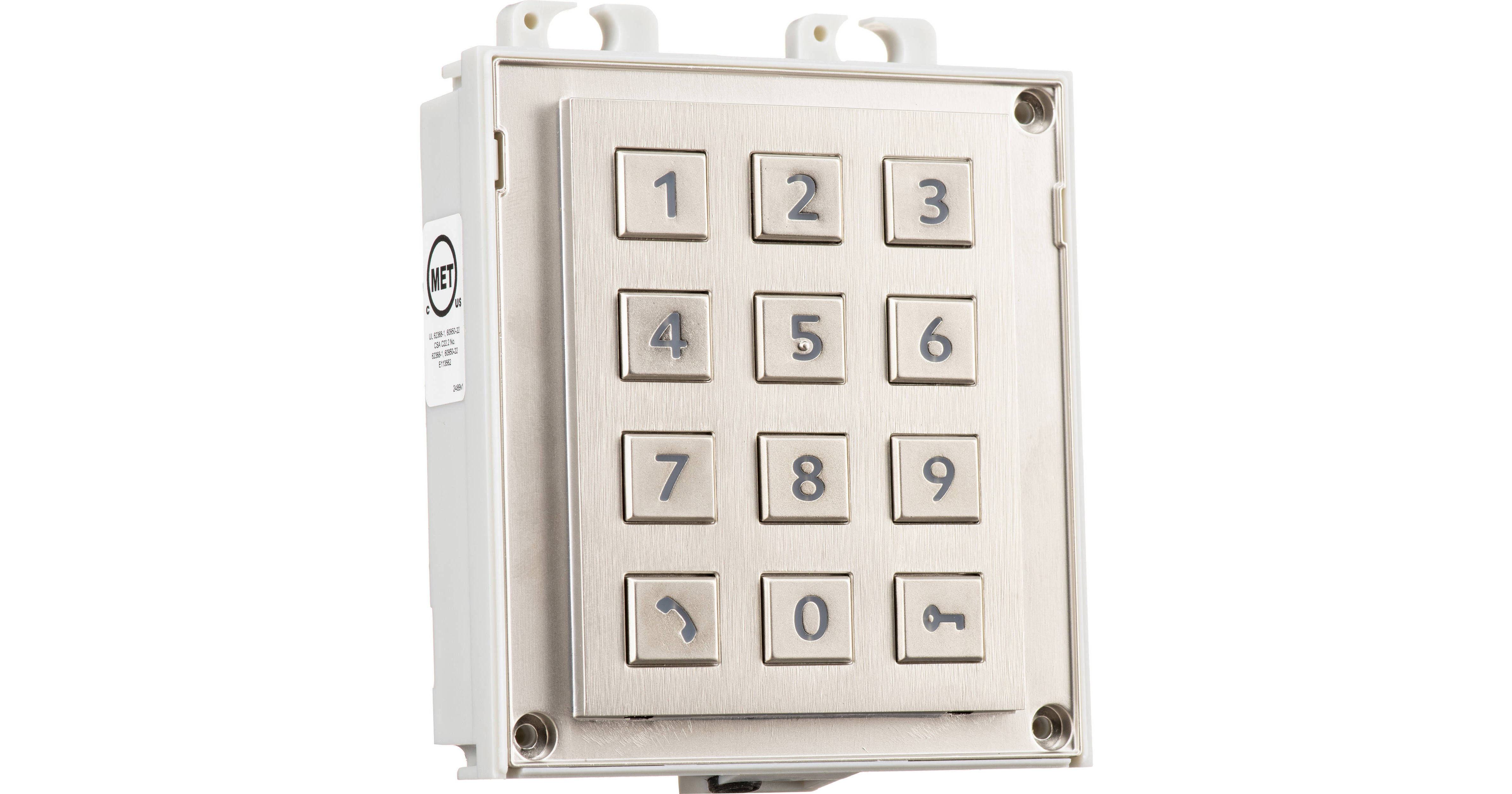 2N Numeric Keypad Module (Nickel) 01253-001 B&H Photo Video