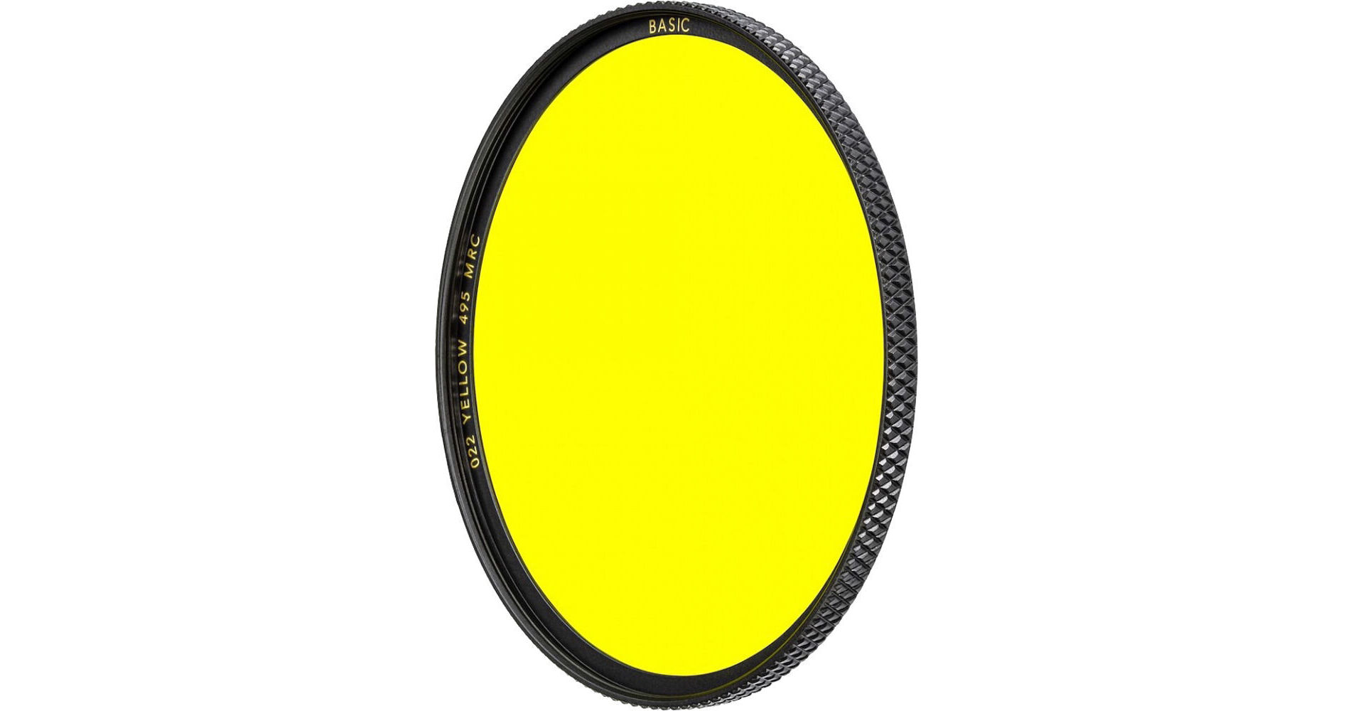 B+W #495/022 Yellow MRC Basic Filter (72mm) 66-1102645 B&H Photo